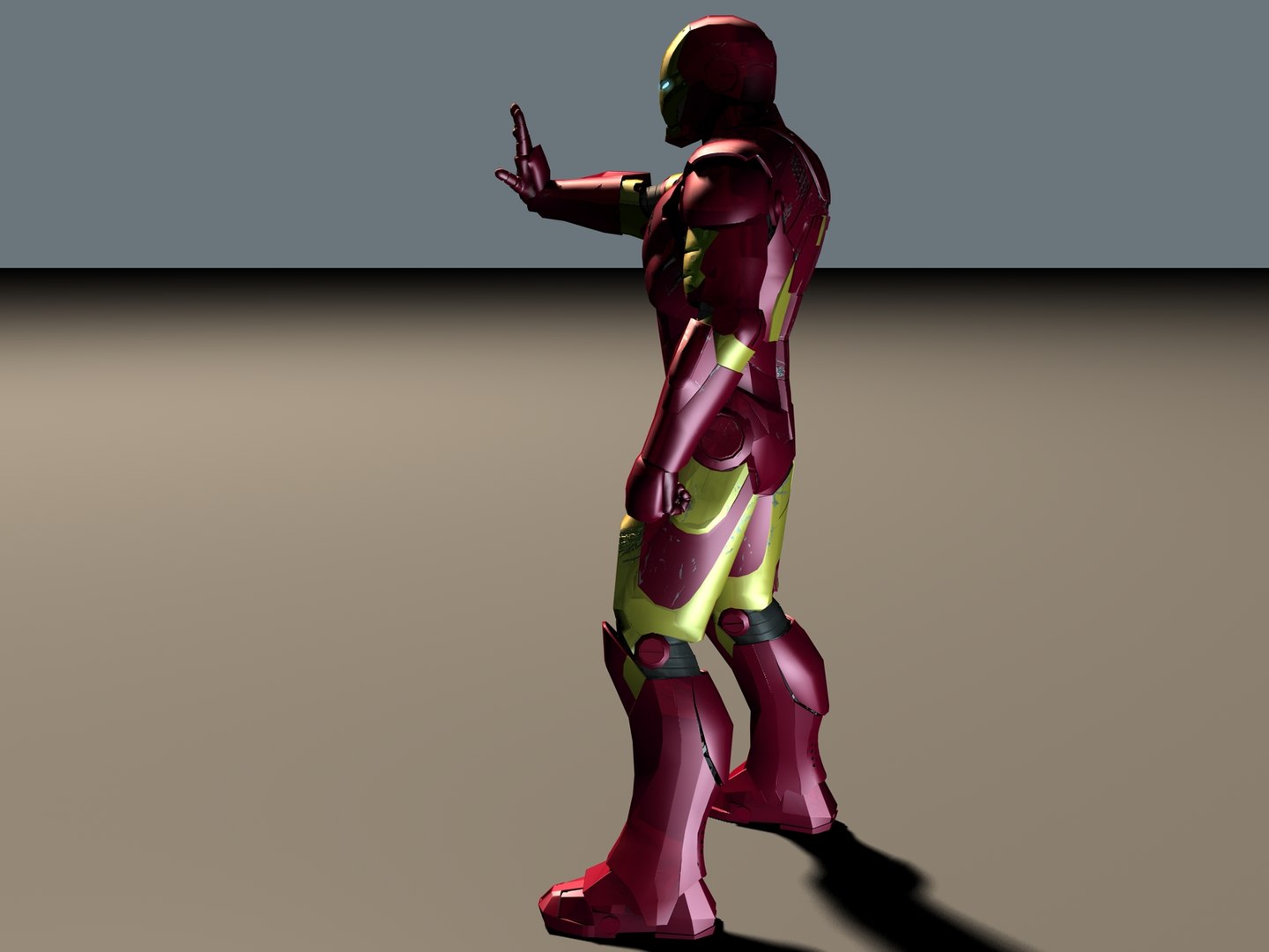 3d Iron Man Model
