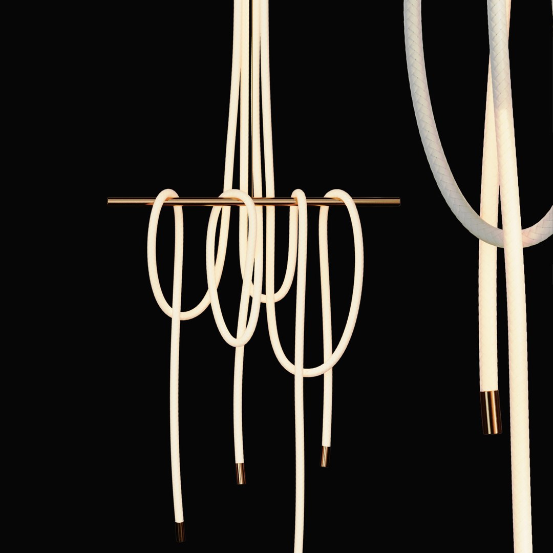 Luke Lamp Pendant light002 - 2lights - 2mat 3D model - TurboSquid 2127957