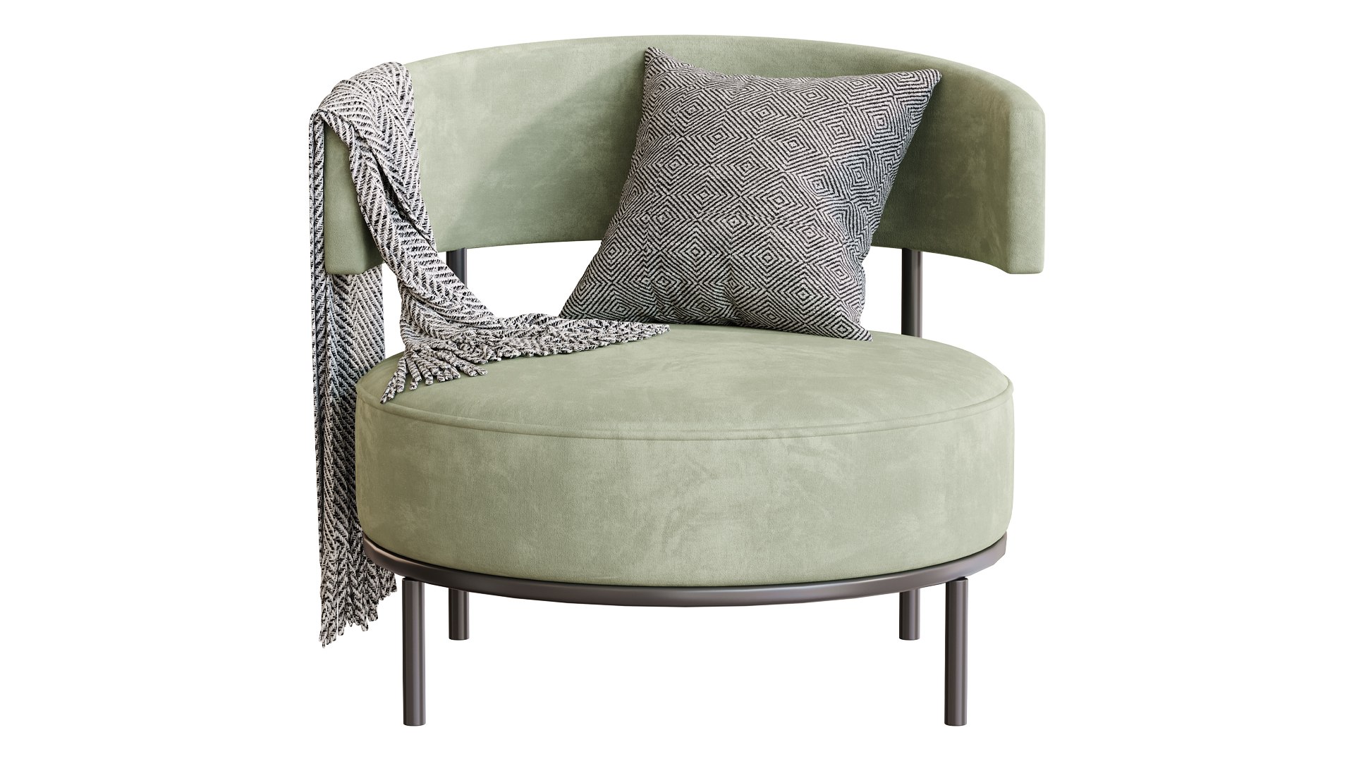 Nordic Sepia Chair 3D - TurboSquid 2439472
