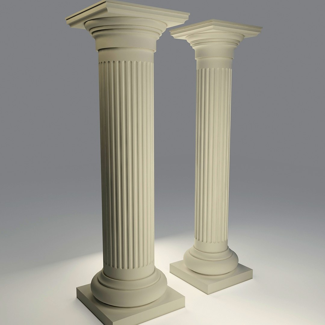 3ds Doric Column