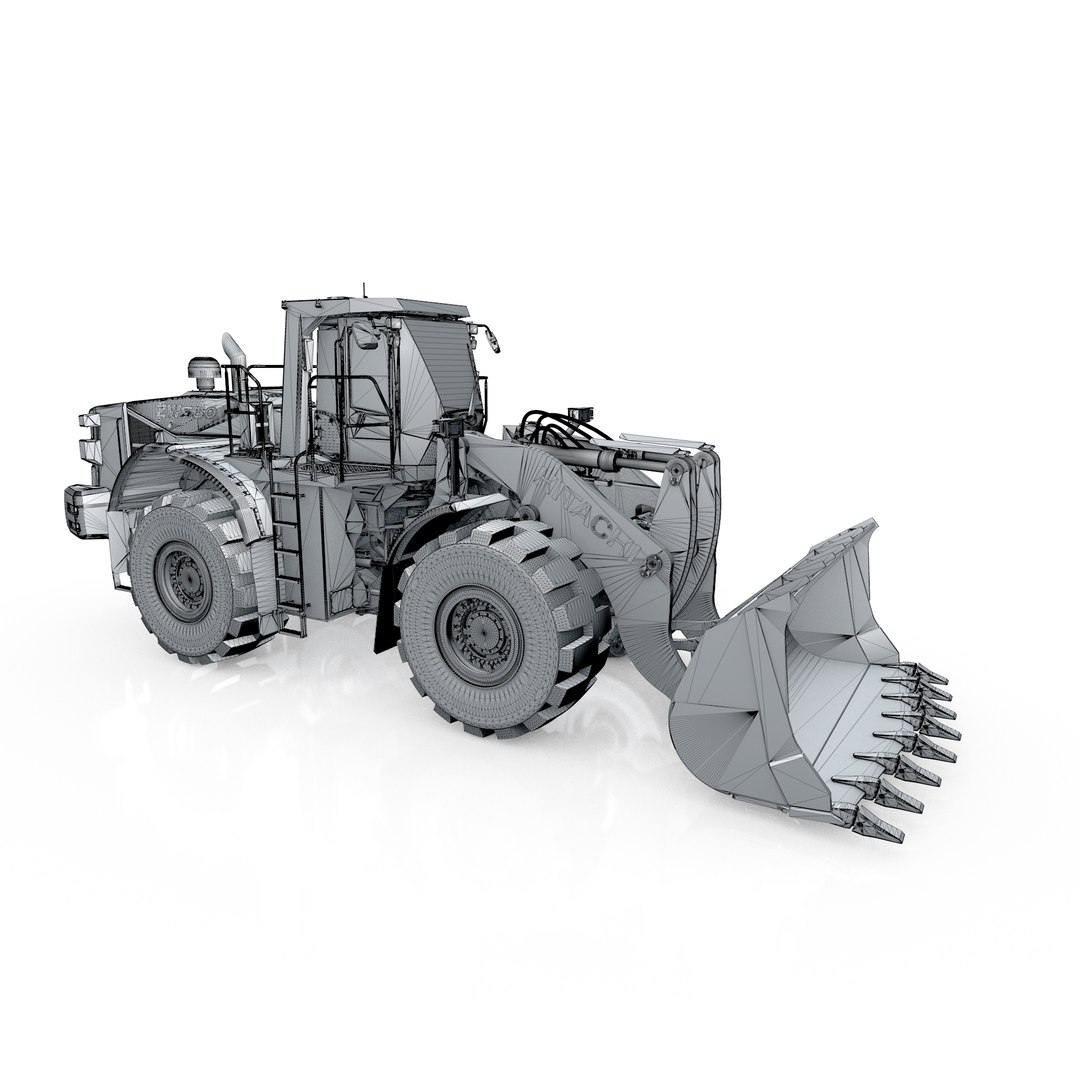 Hitachi Zw550 Wheel Loader 3D Model - TurboSquid 1447519