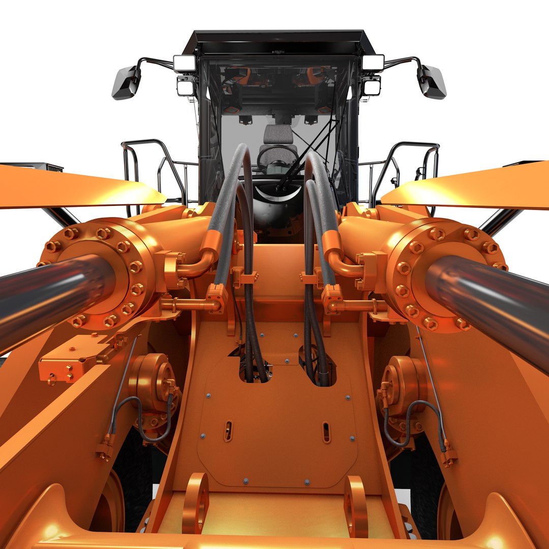 Hitachi Zw550 Wheel Loader 3D Model - TurboSquid 1447519