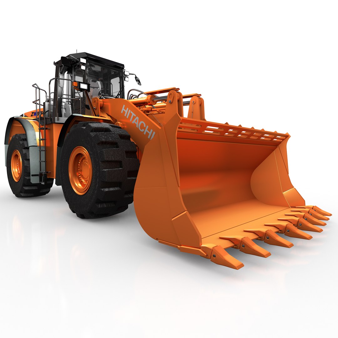 Hitachi Zw550 Wheel Loader 3D Model - TurboSquid 1447519