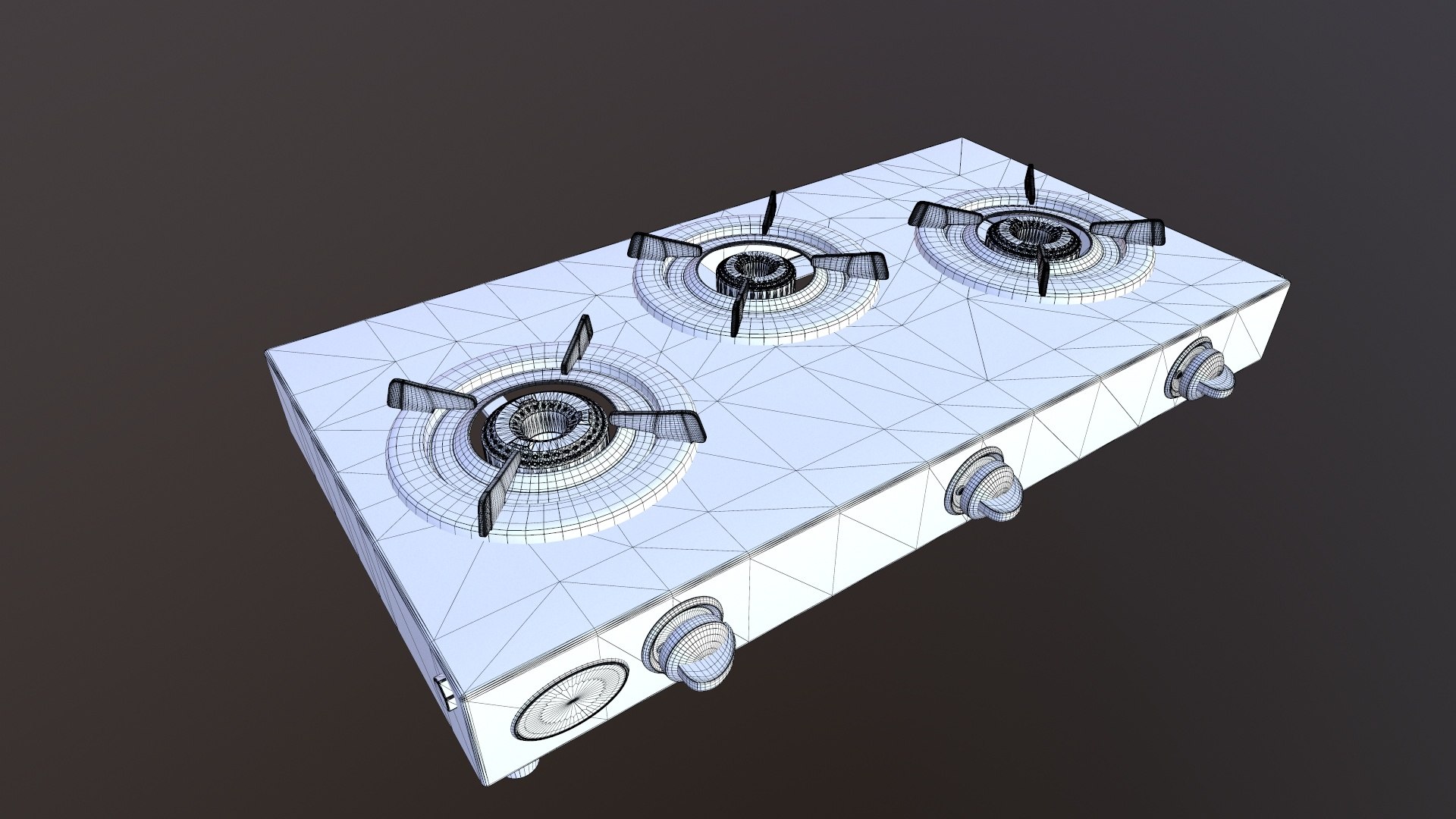 Gas Stove Model - TurboSquid 2091010