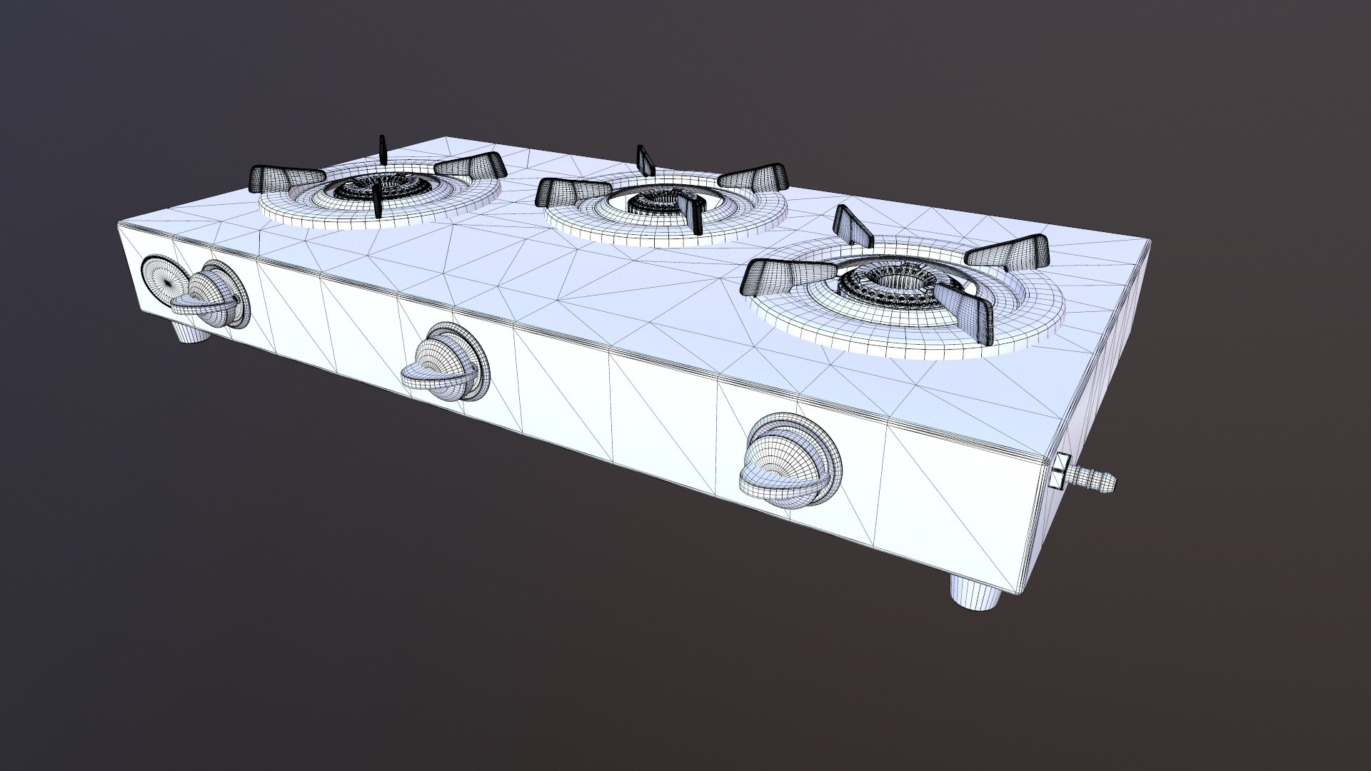 Gas Stove Model - TurboSquid 2091010