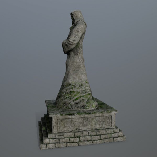Statue base 3D - TurboSquid 1675313