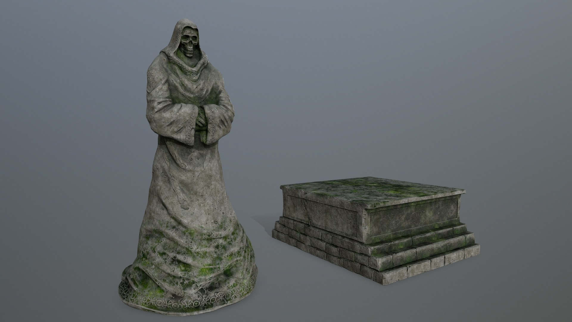 Statue Base 3D - TurboSquid 1675313