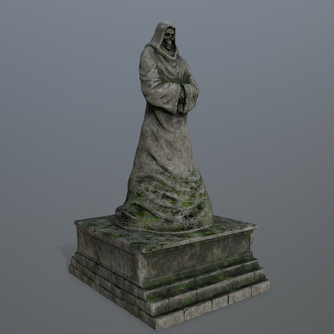 Statue Base 3D - TurboSquid 1675313