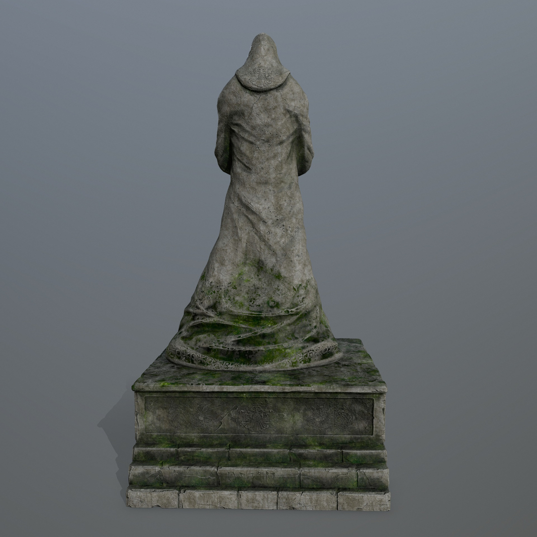 Statue base 3D - TurboSquid 1675313