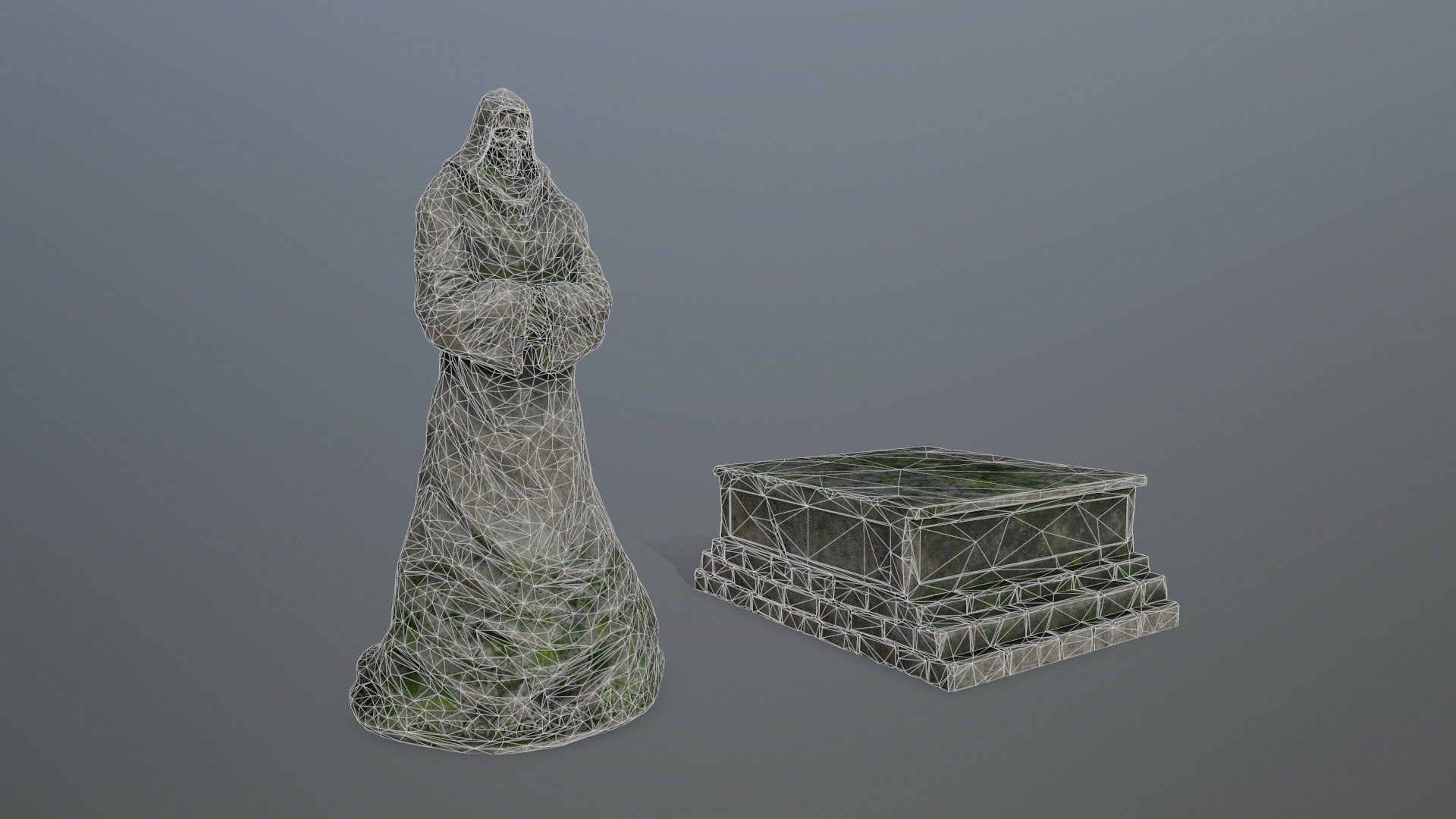 Statue Base 3D - TurboSquid 1675313