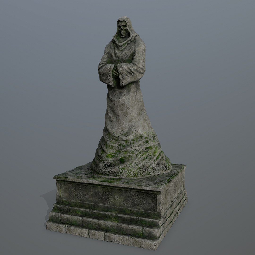 Statue Base 3D - TurboSquid 1675313