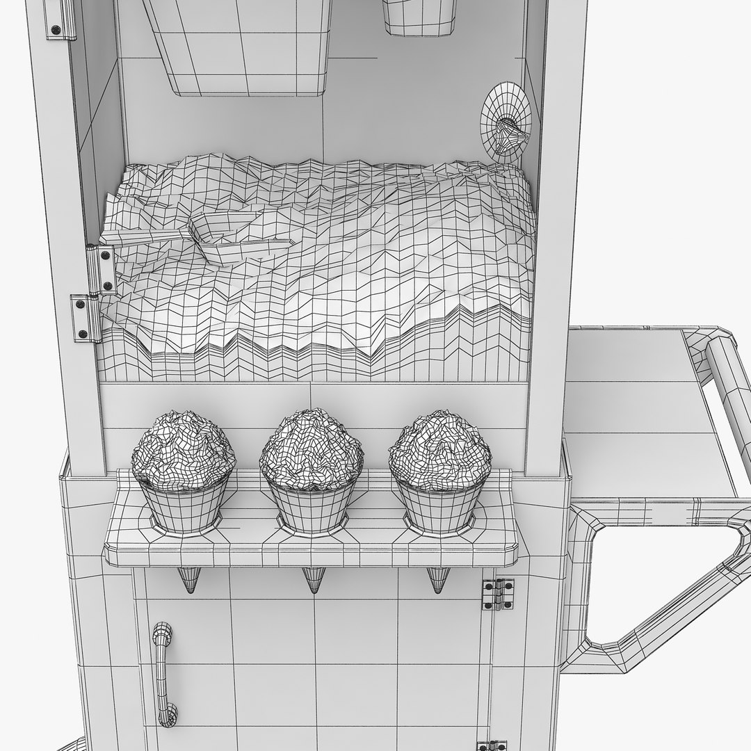 Snow Cone Machine Model - TurboSquid 1392988