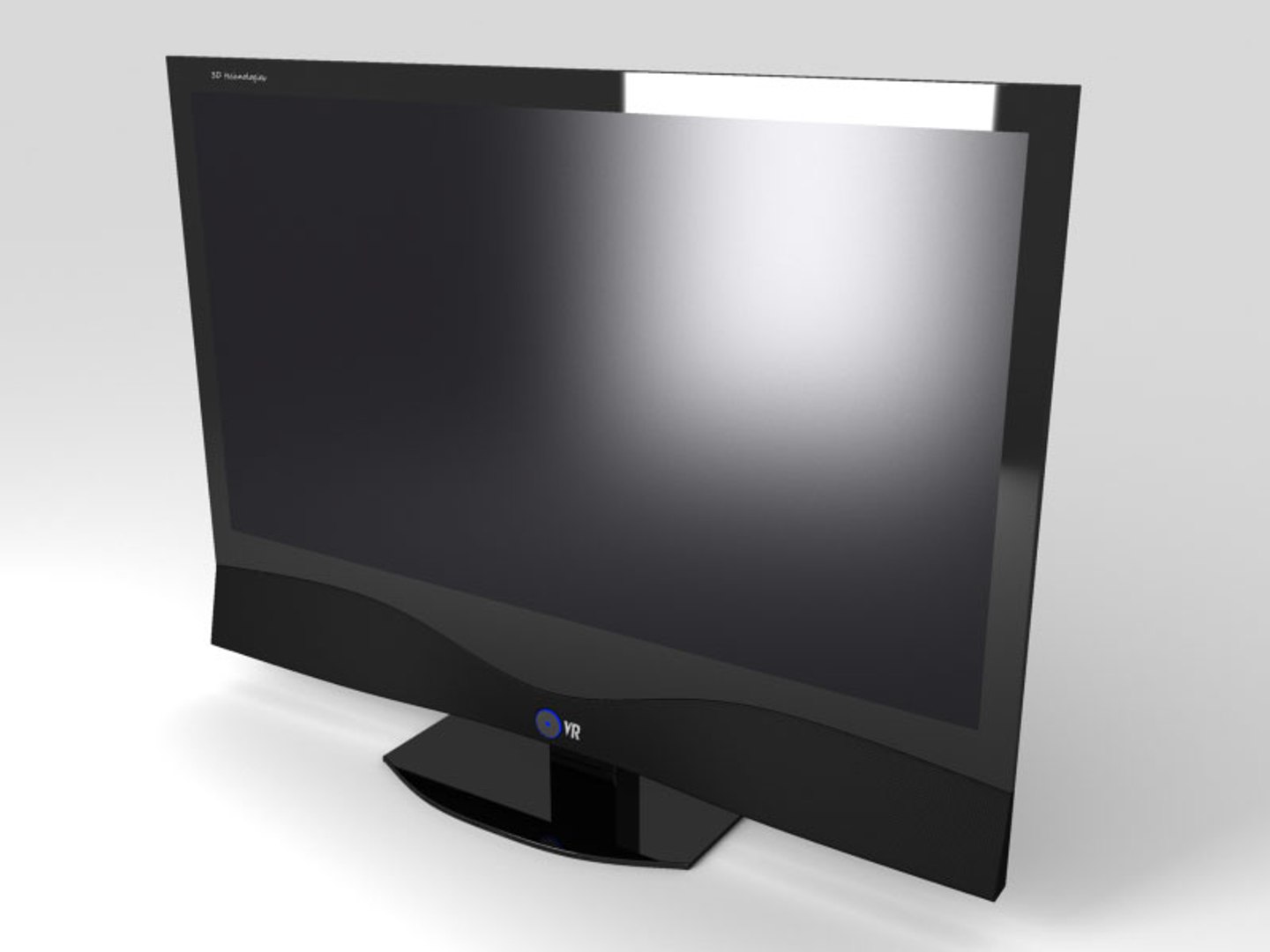 Lcd Monitor 3d Model