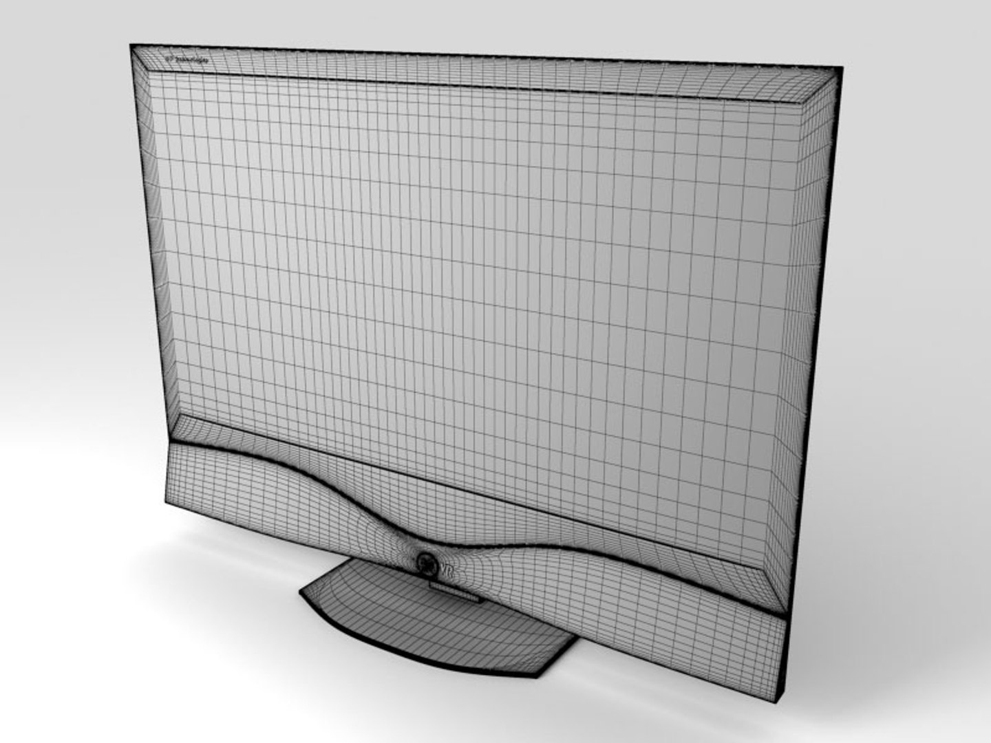 Lcd Monitor 3d Model