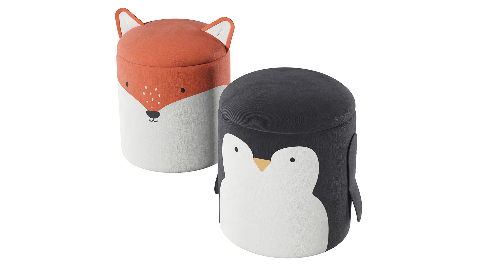3D HM Children Pouf - TurboSquid 2195273