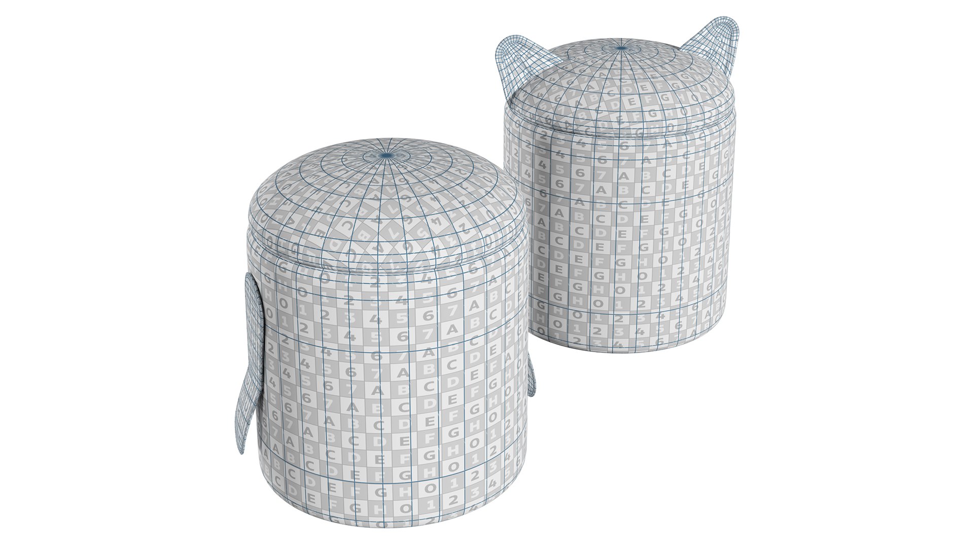 3D HM Children Pouf - TurboSquid 2195273
