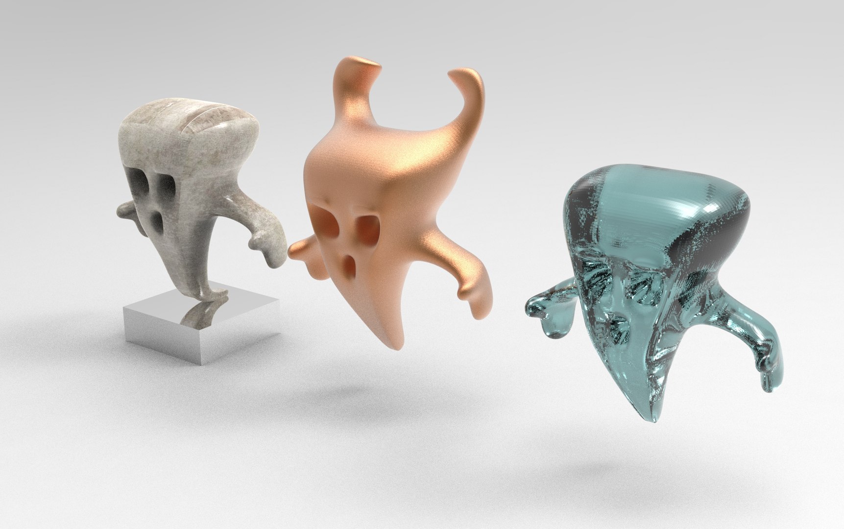 Cute Ghost 3D Model - TurboSquid 1989729