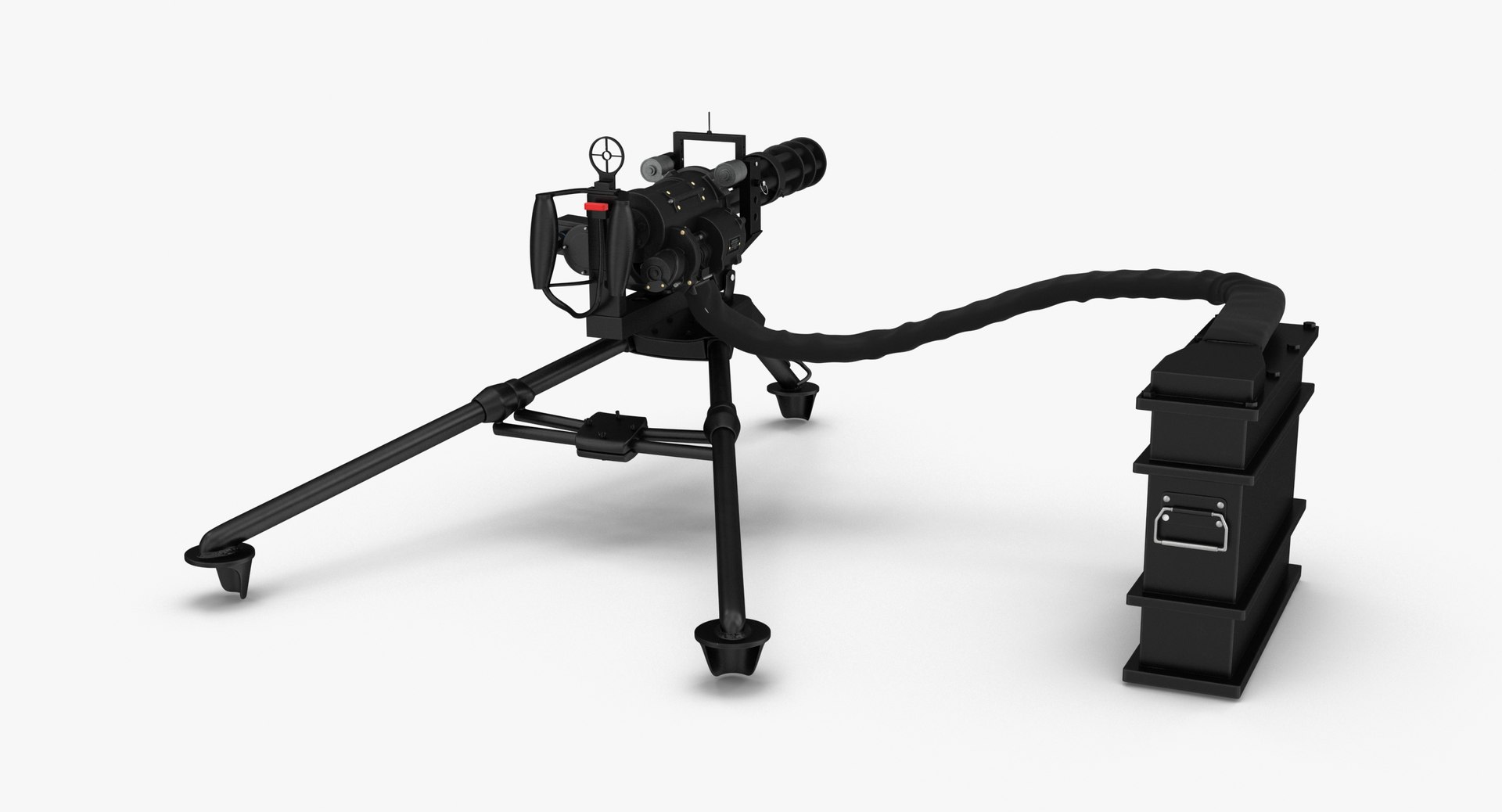 Minigun M134 Tripod Mount 3D - TurboSquid 1215015