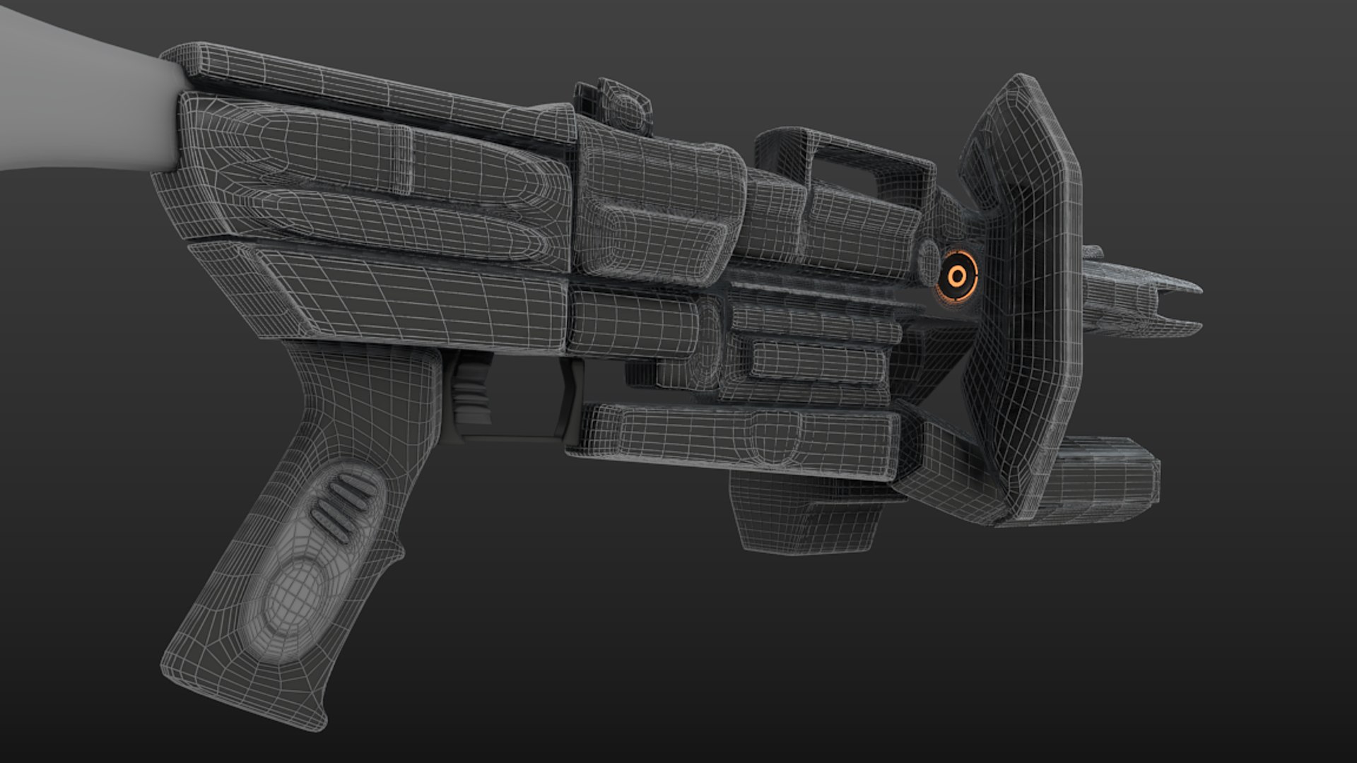 Science Fiction Rifle Pulse 3d 3ds