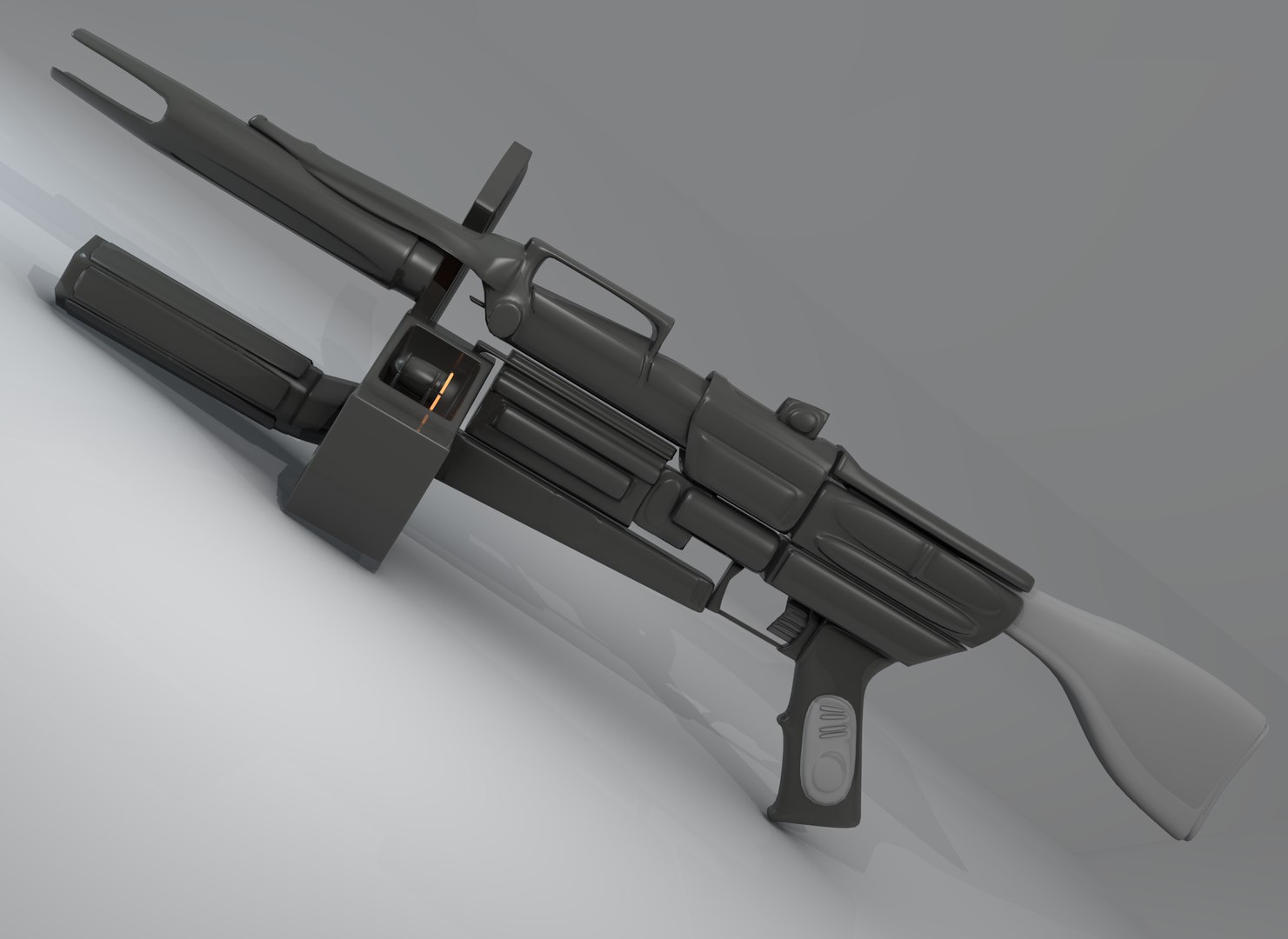 Science Fiction Rifle Pulse 3d 3ds