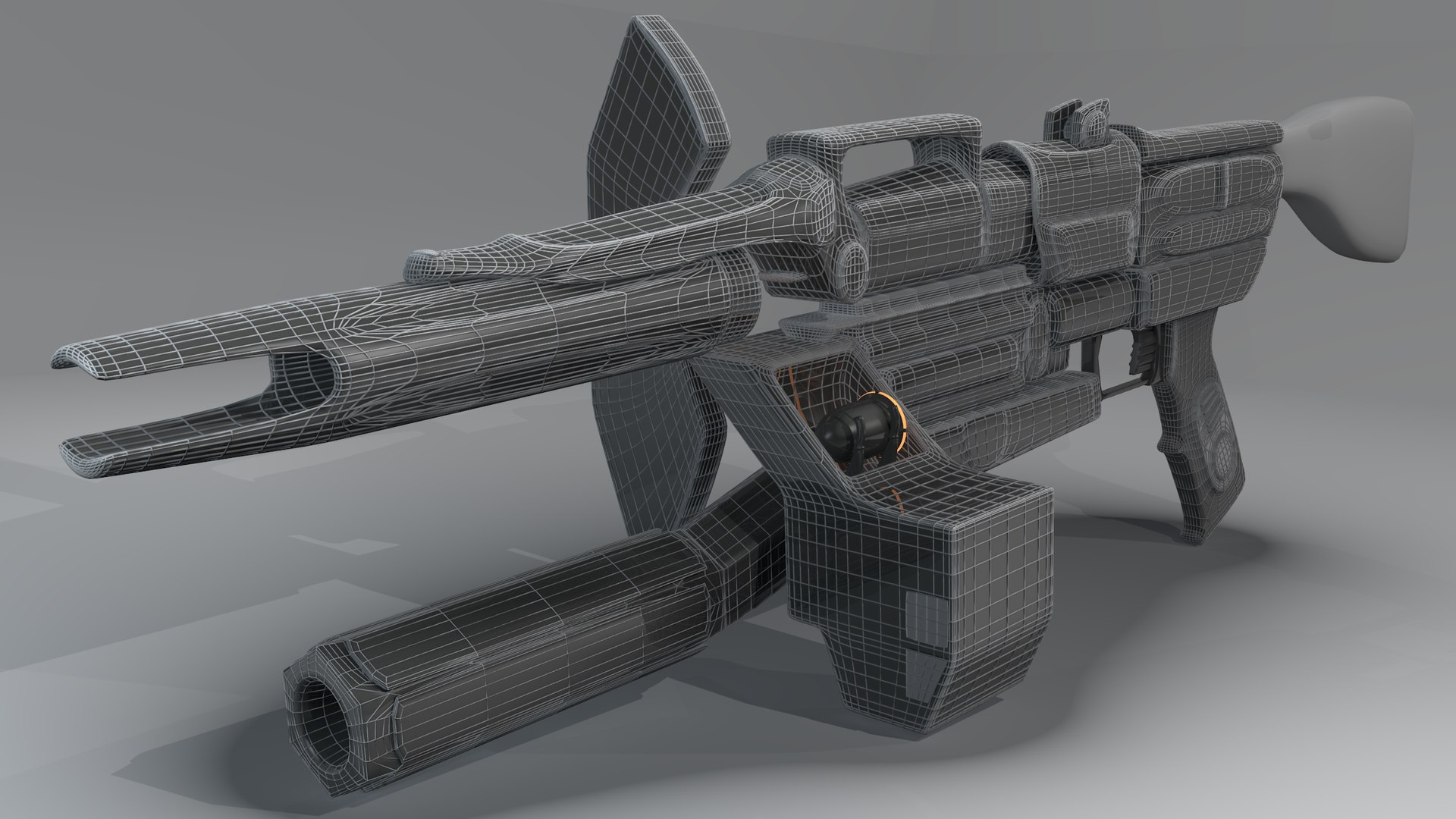 Science Fiction Rifle Pulse 3d 3ds
