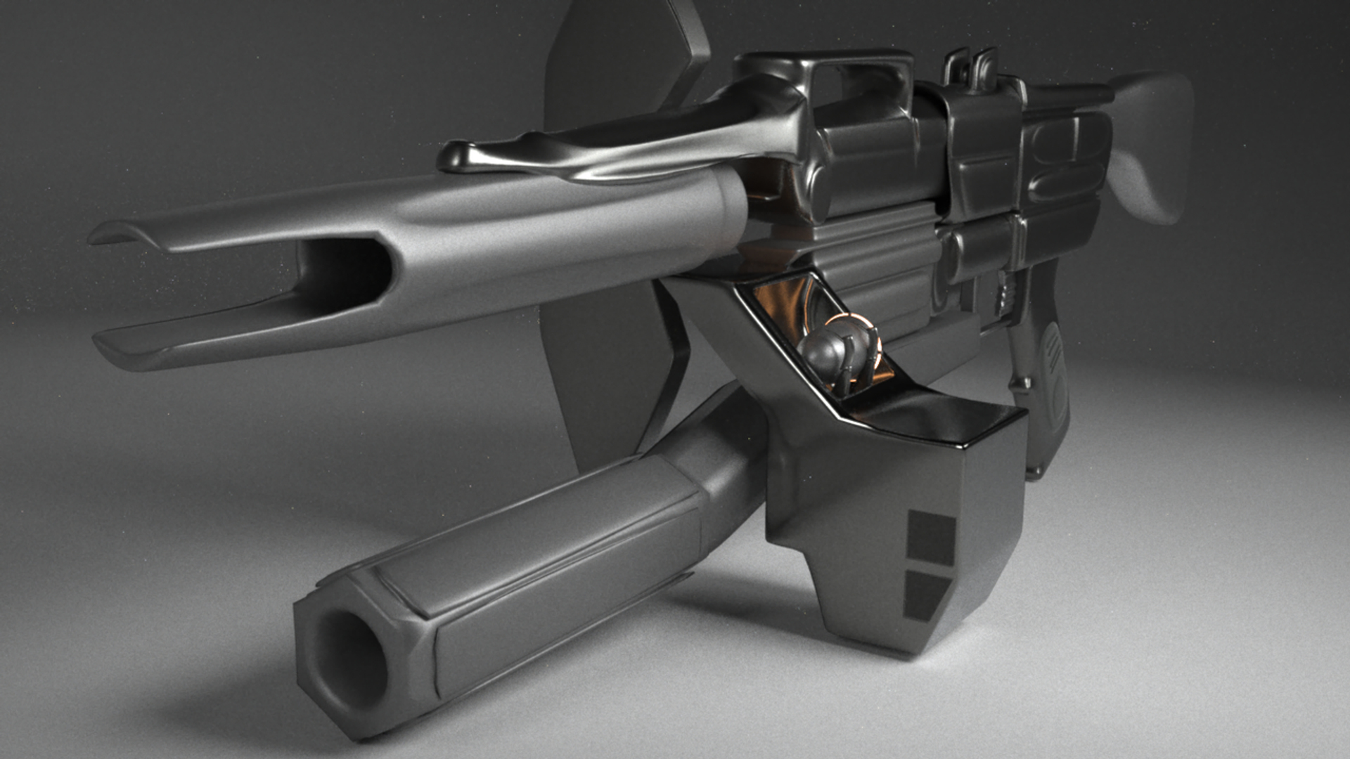 science fiction rifle pulse 3d 3ds
