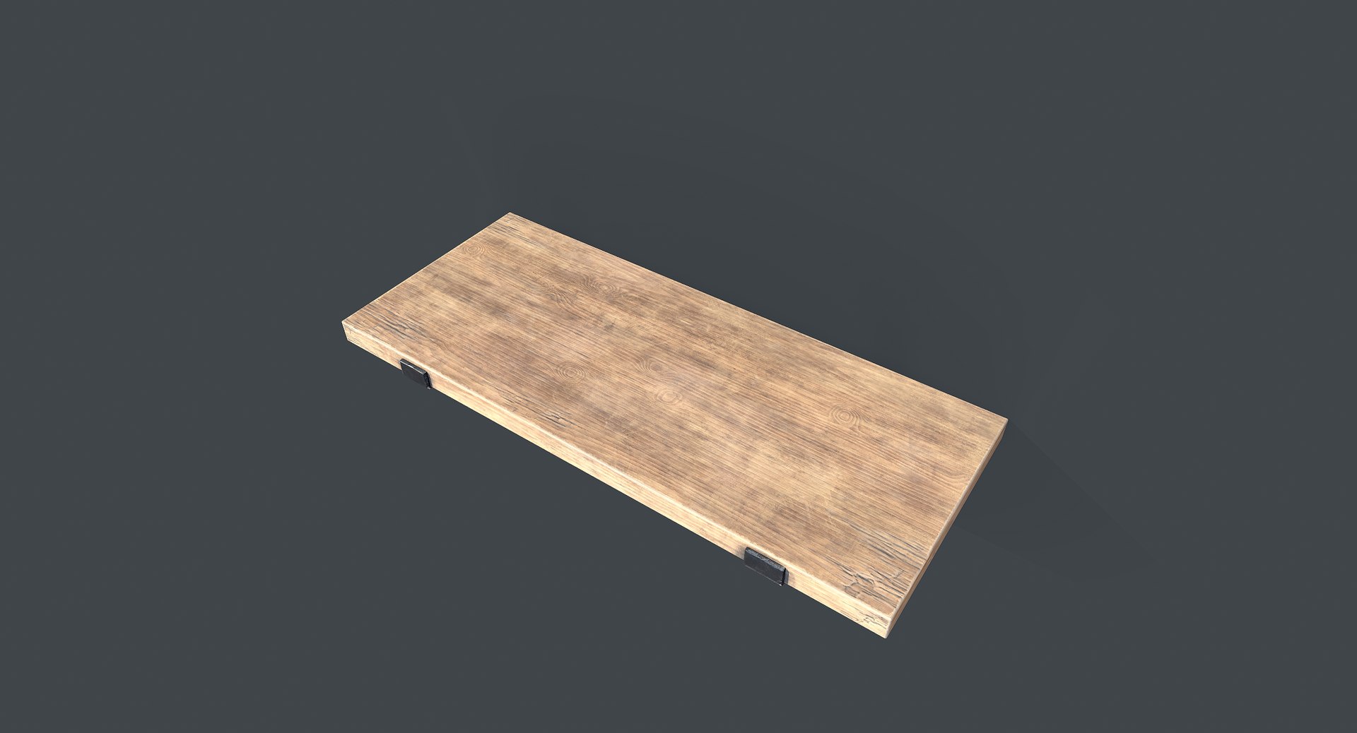 Ready wooden shelf 3D model - TurboSquid 1456950