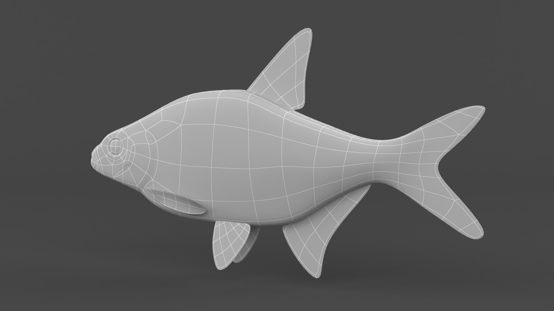 3D Bream Fish Model - TurboSquid 2140287