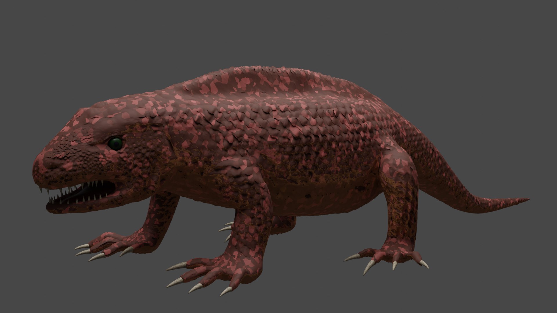 3D prehistoric lizard - TurboSquid 1540779