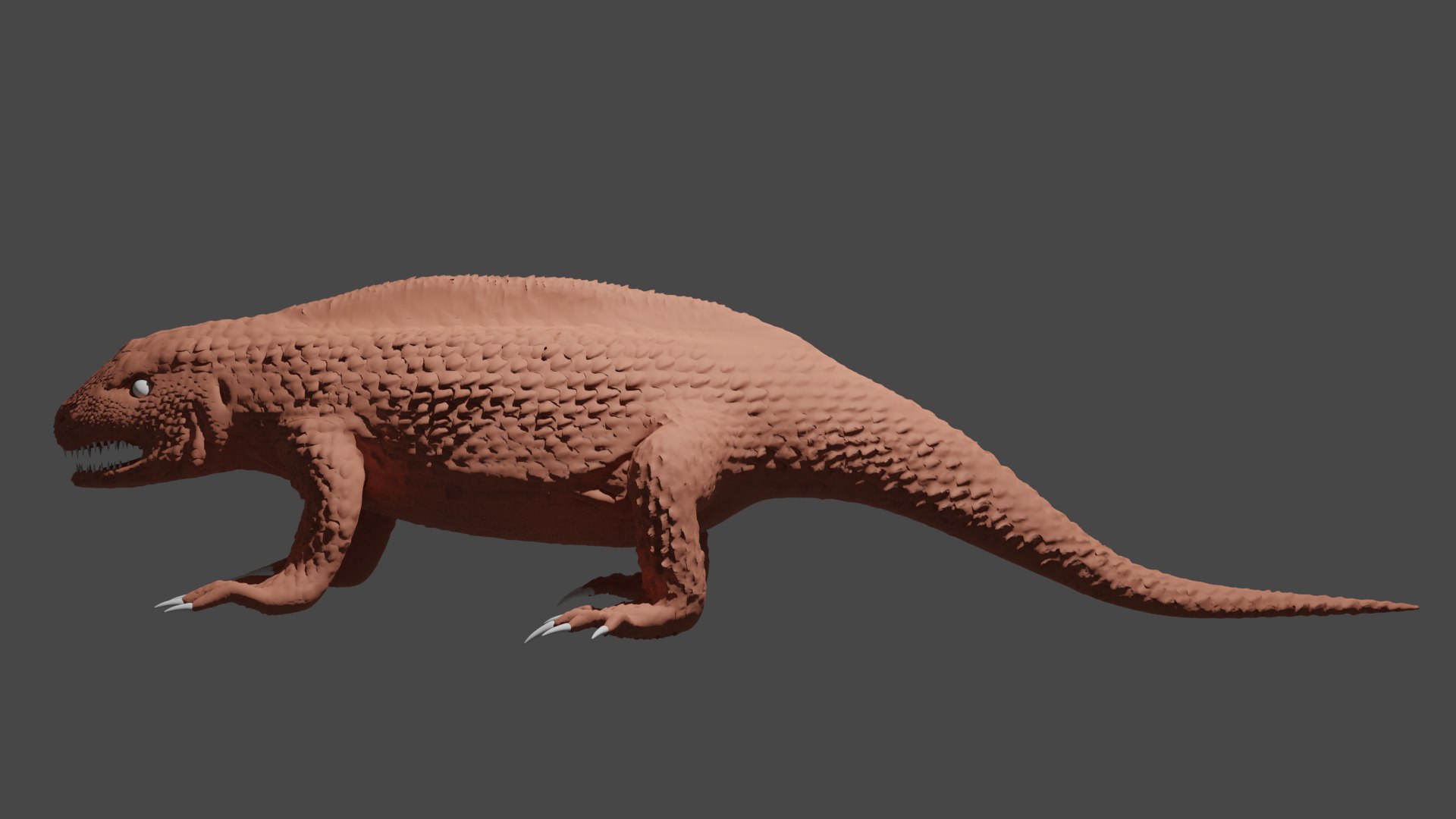 3D prehistoric lizard - TurboSquid 1540779