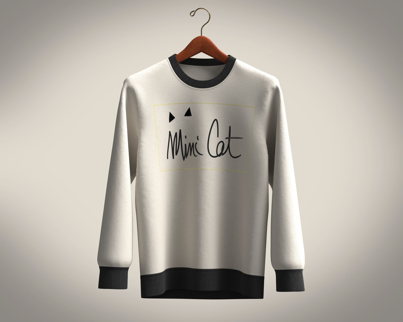 3D Sweatshirt-MLIMI CAT - TurboSquid 1950569