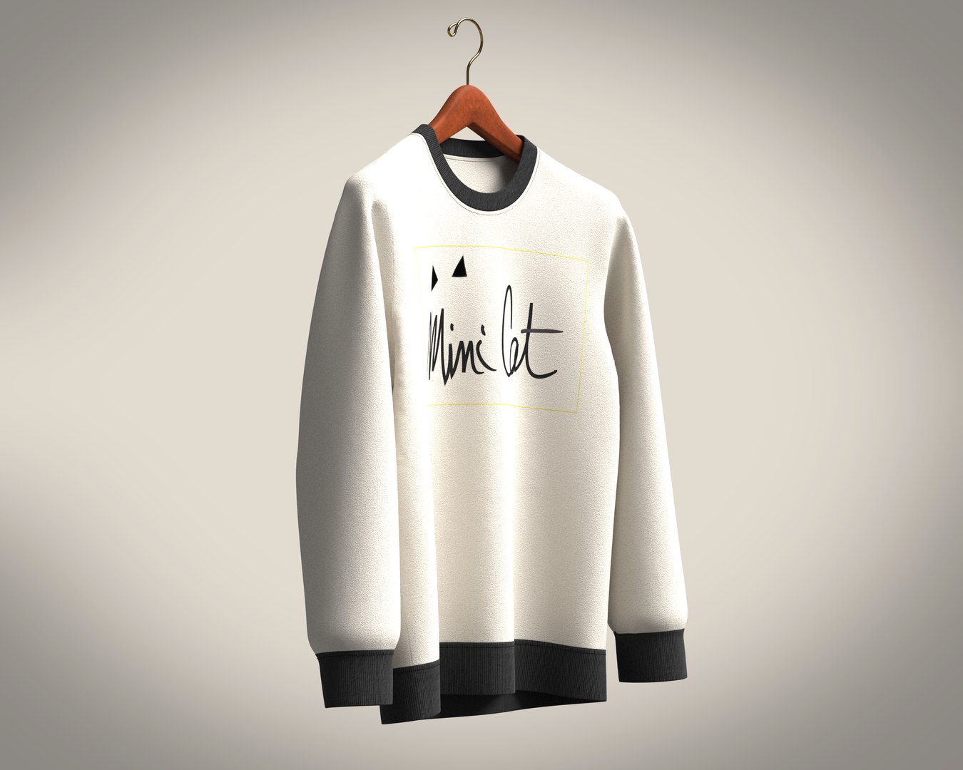 3D Sweatshirt-MLIMI CAT - TurboSquid 1950569
