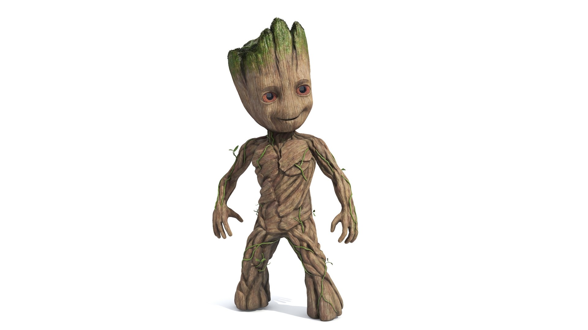 3D Model Little Groot Character In Standing Pose For 3D Print ...