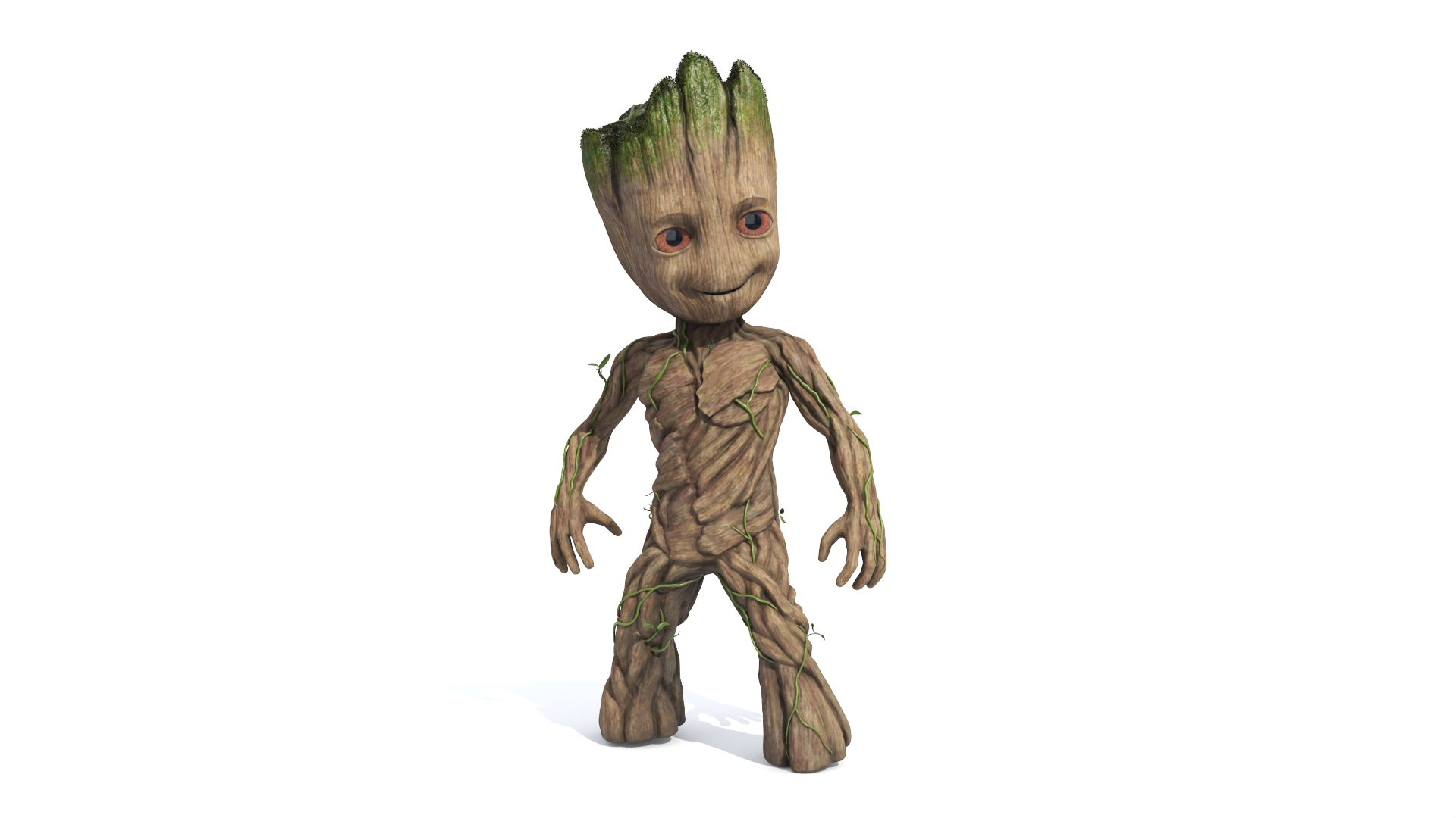 3D Model Little Groot Character In Standing Pose For 3D Print ...