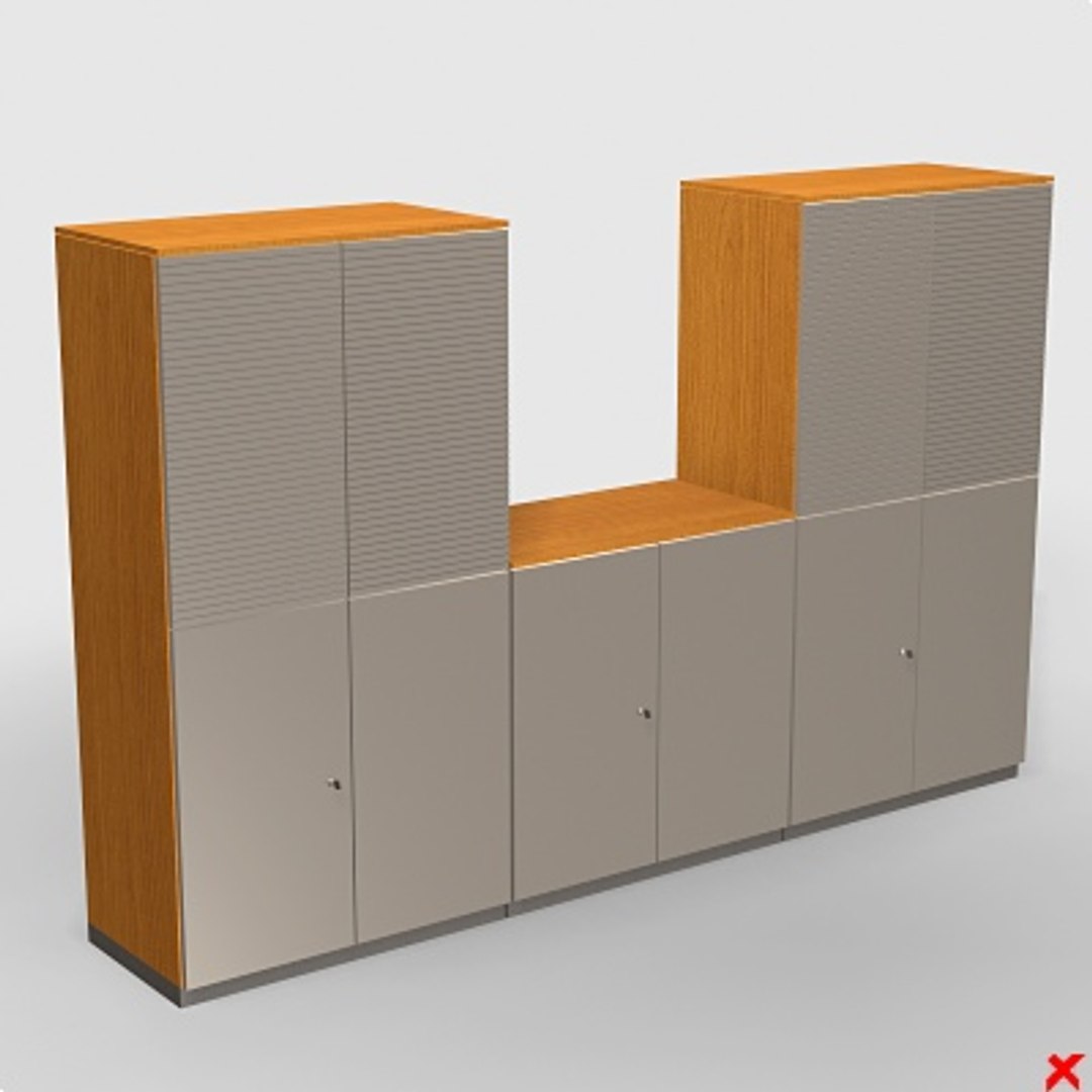 cabinet office 3d model