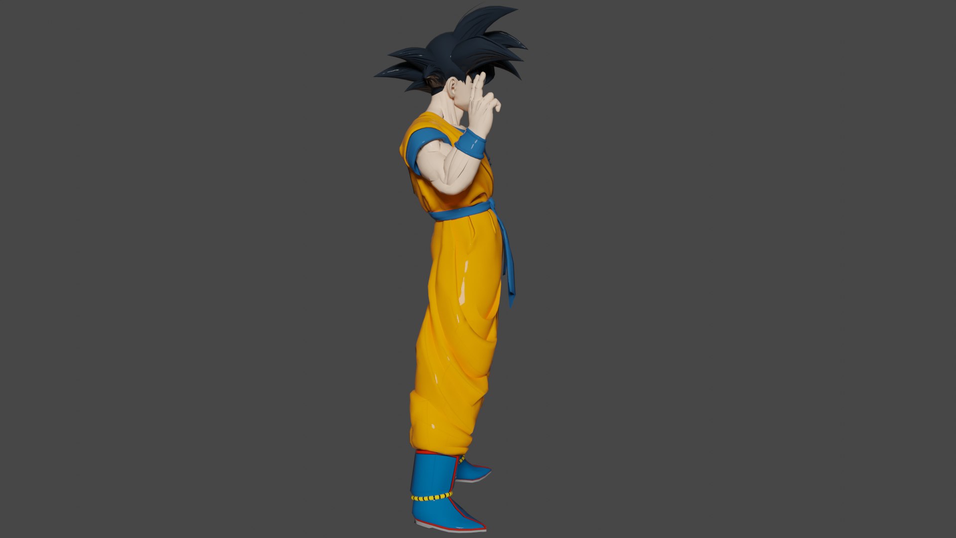 Son Goku 3d Model Turbosquid 2291673