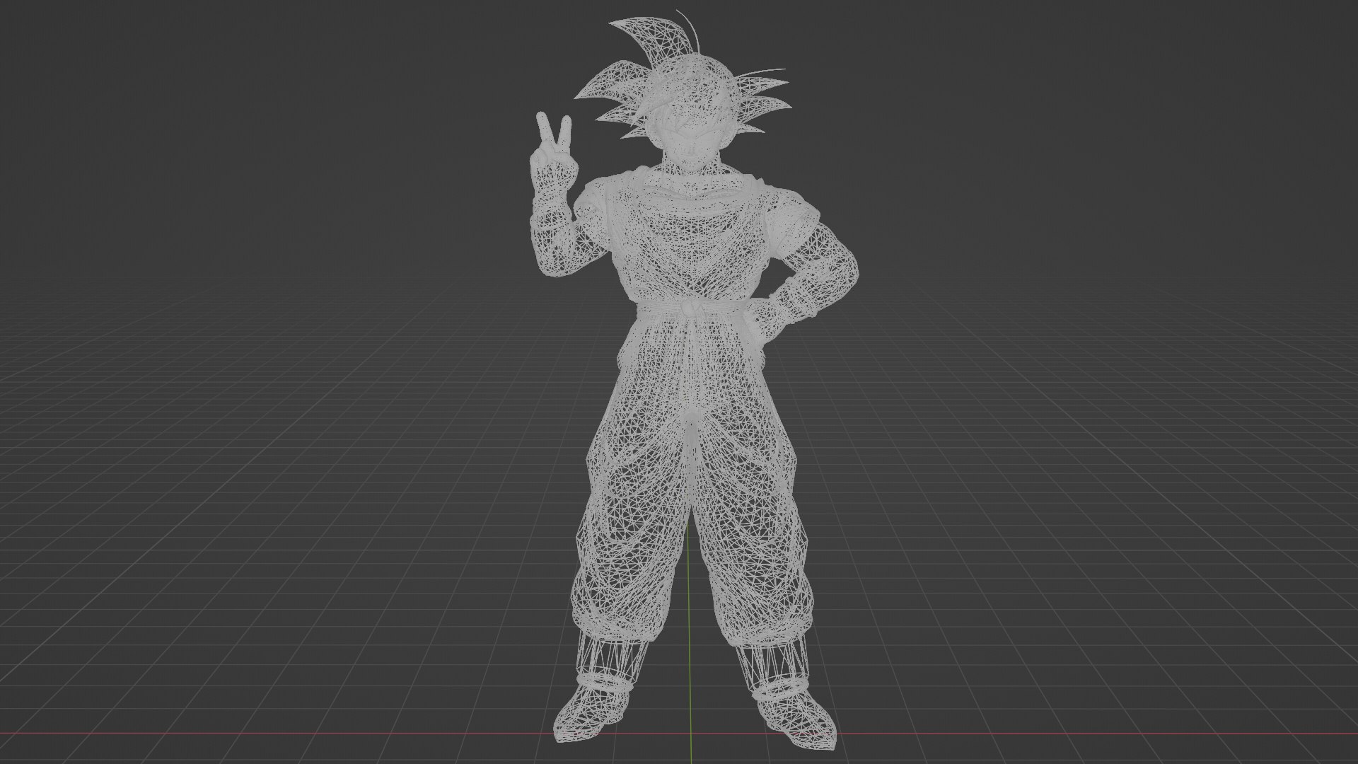 Son Goku 3d Model Turbosquid 2291673