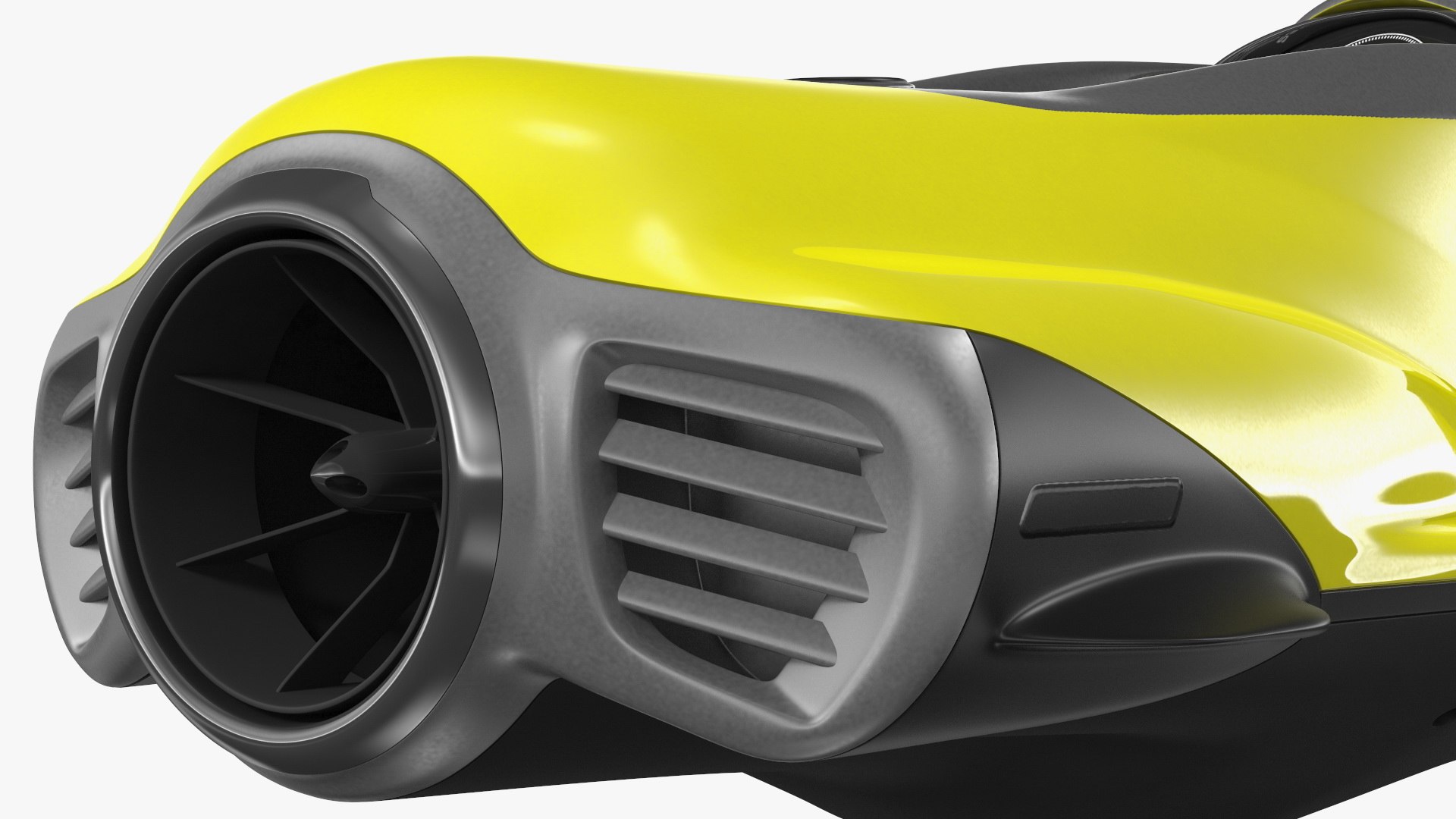 Electric Sea Scooter Yellow 3D model - TurboSquid 1848597
