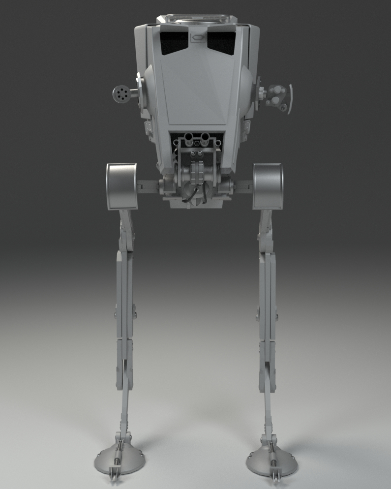 modelo 3d AT-ST gratis - TurboSquid 1286732