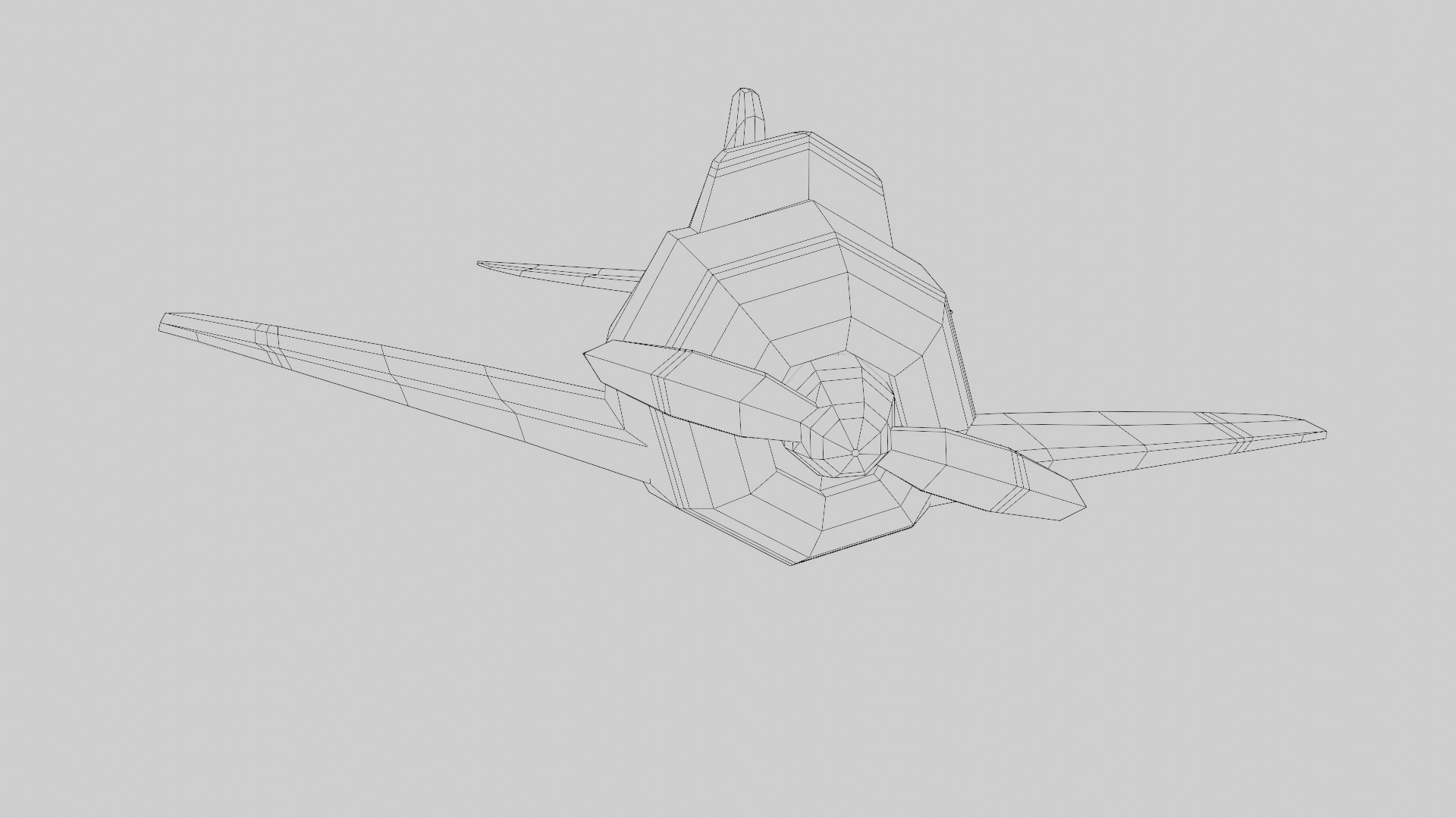 Low Poly Airplane 3D Model - TurboSquid 2008088