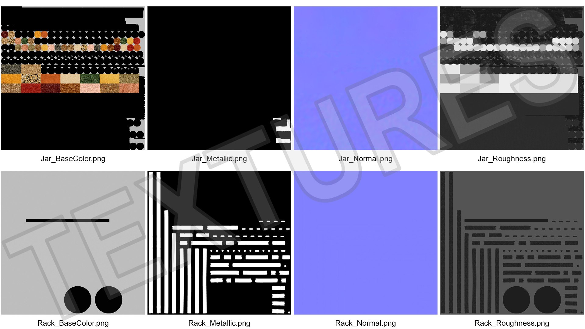 Empty Spice Jar Model - TurboSquid 2346037