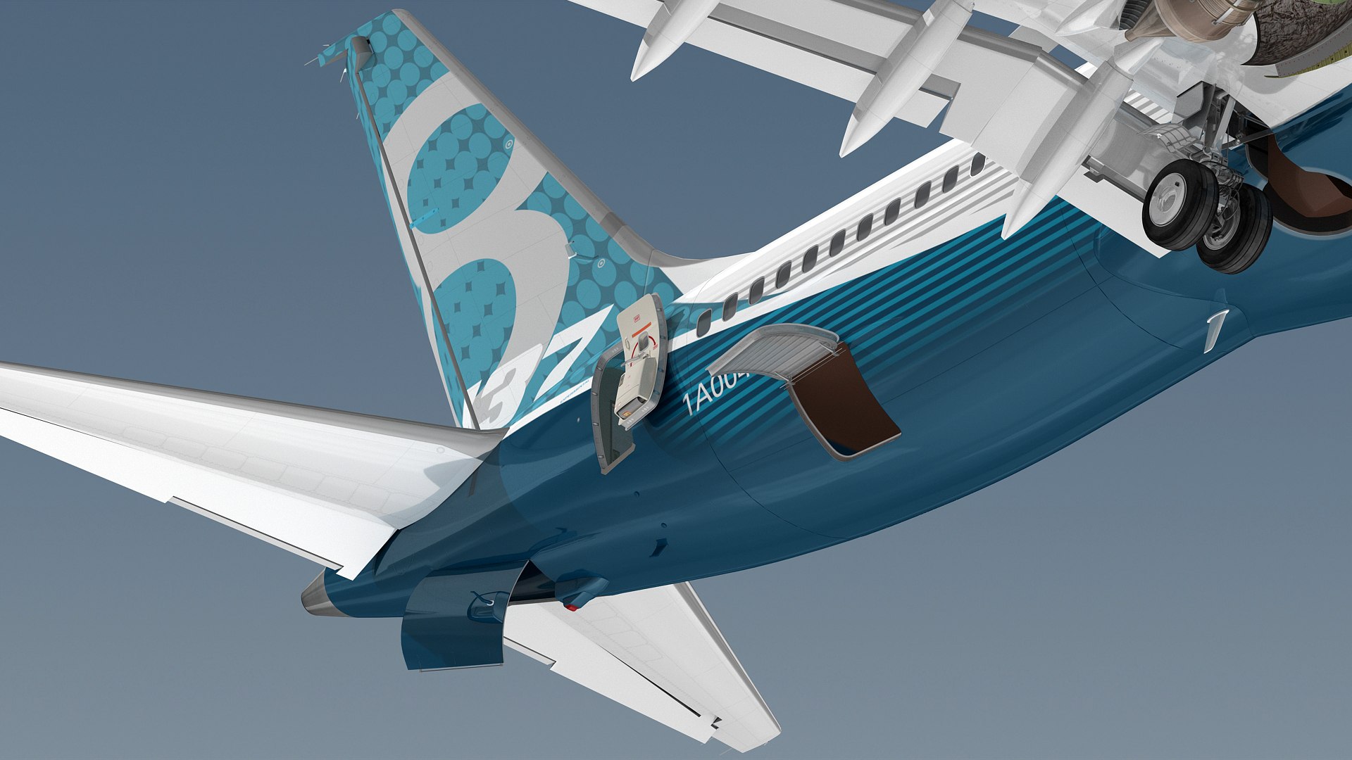 Boeing 737 MAX8 3D - TurboSquid 1997548