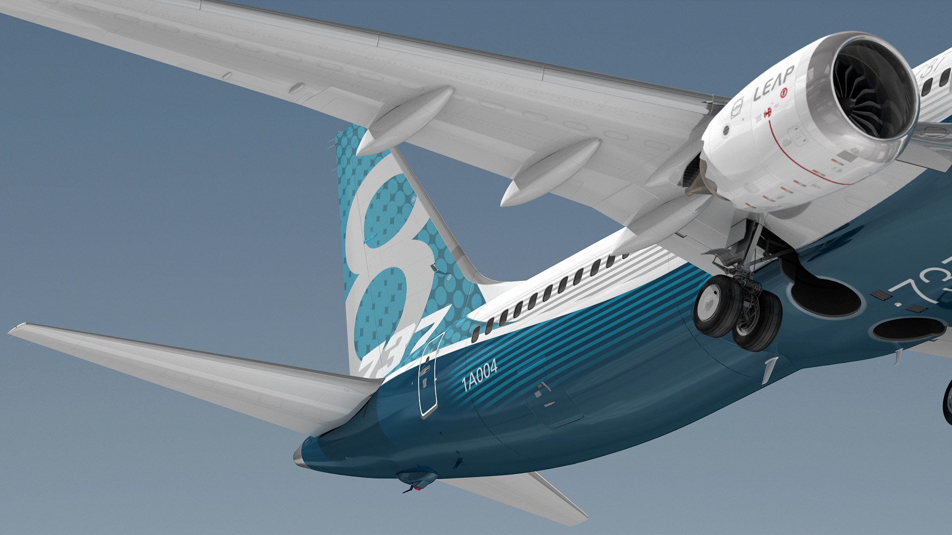 Boeing 737 MAX8 3D - TurboSquid 1997548