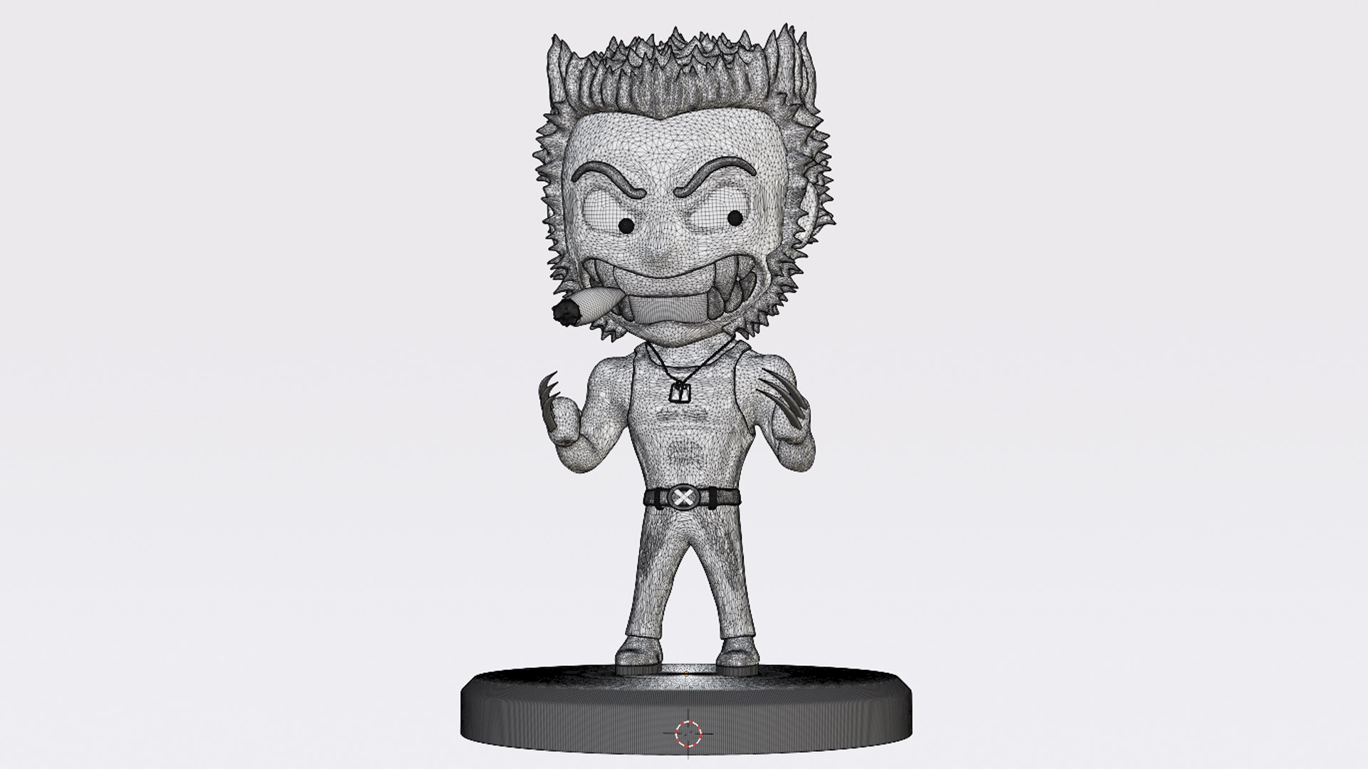 3D Wolverine Logan Chibi - TurboSquid 1998959