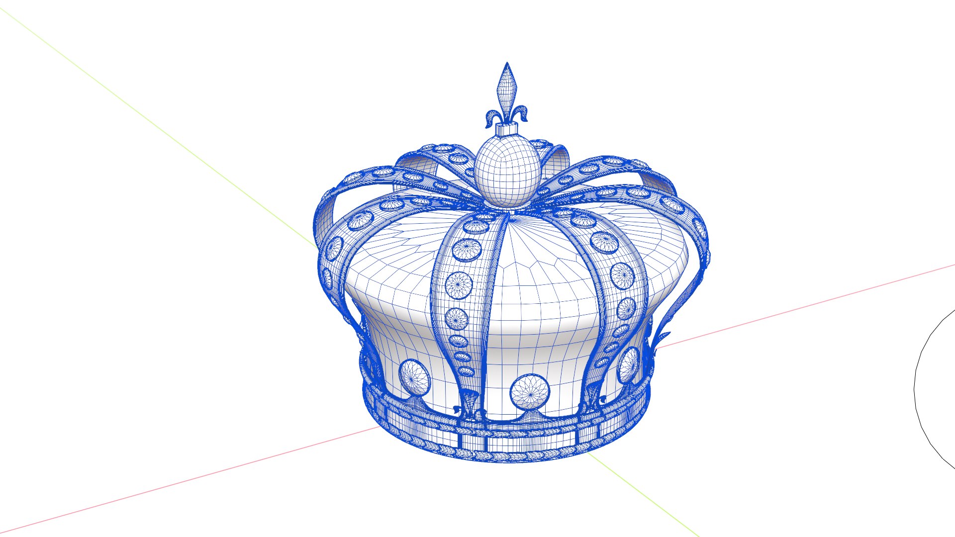 3D Royal crown model - TurboSquid 1866602