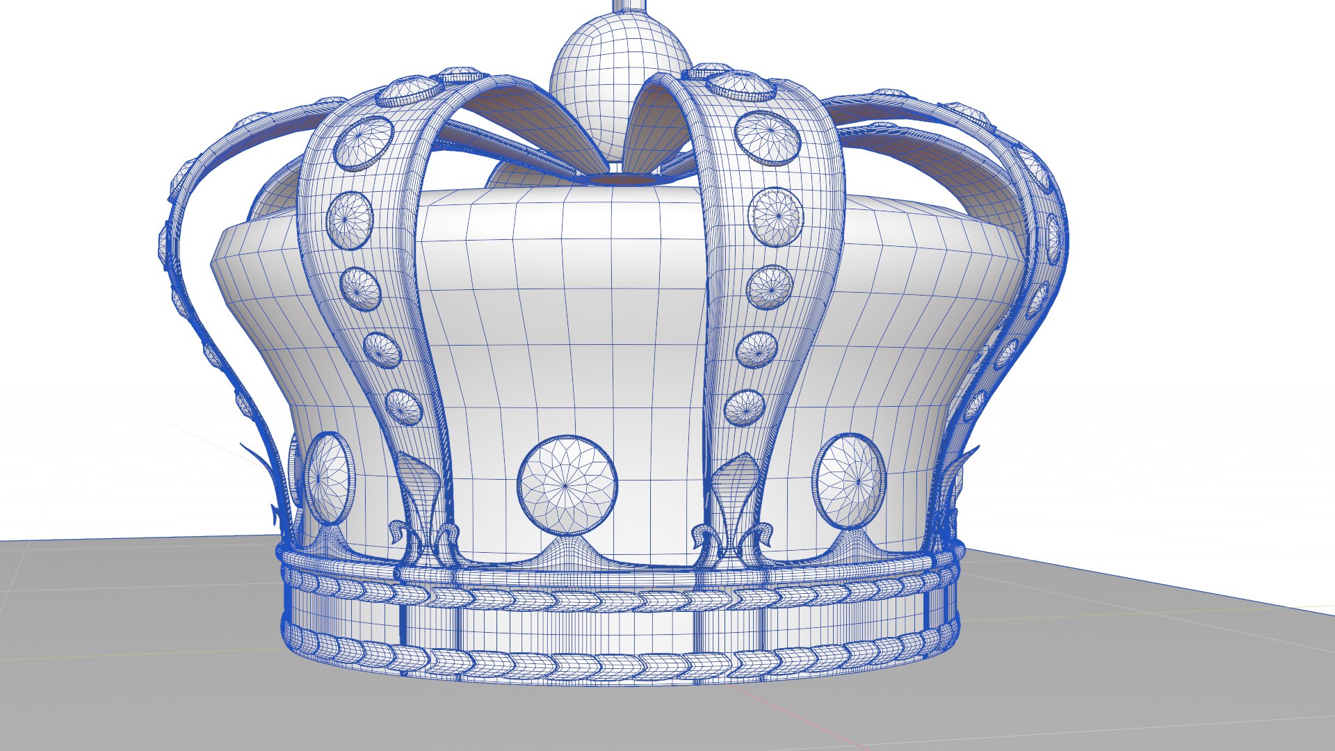 3D Royal crown model - TurboSquid 1866602