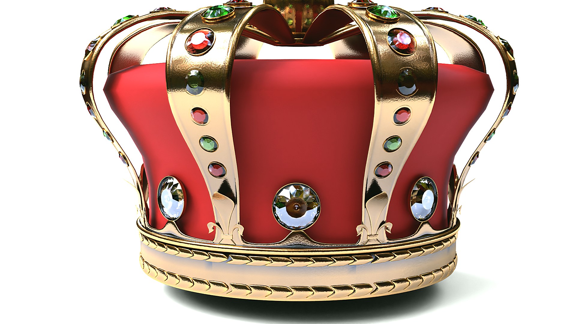 3D Royal crown model - TurboSquid 1866602