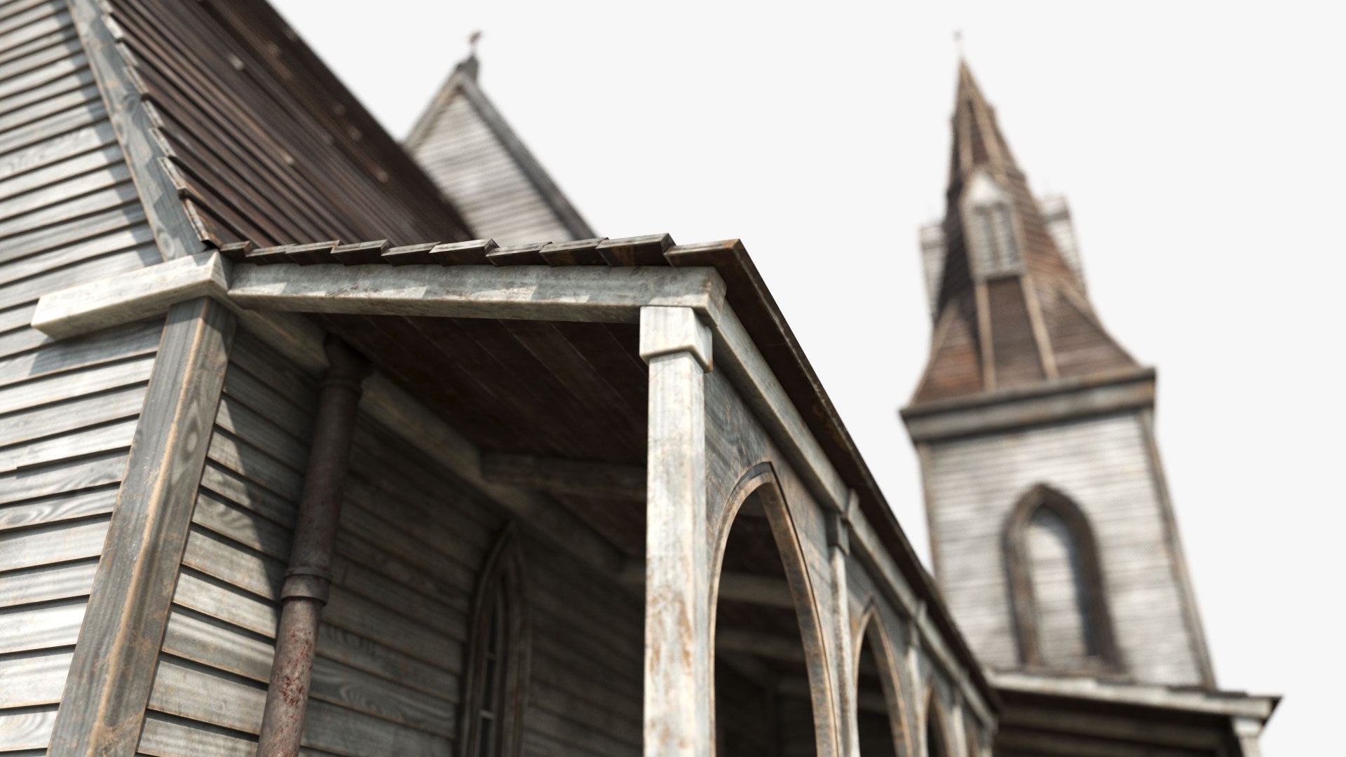 3D Wooden Church, 8K PBR Textures - TurboSquid 1717254