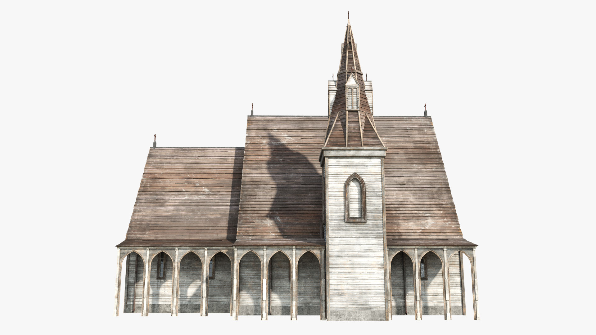 3D Wooden Church, 8K PBR Textures - TurboSquid 1717254
