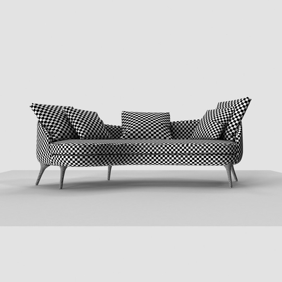 Minotti Raphael Sofa Model - TurboSquid 2091551
